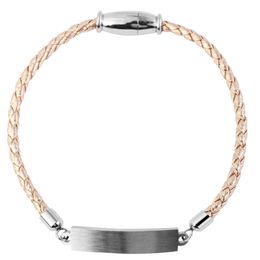 Adelia&acute;s Armband ADELIA&acute;S "Damen Armband &ndash; Lederarmband aus Leder 17 cm", gold, Armb&auml;nder, Damen, 17cm, Leder, Armband, Zum Verschenken &ndash; ideal zum Jubil&auml;um