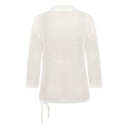 Strickpullover Betty Barclay "Strick, Damen mit Kragen", Damen, Gr. 36, patch cream, beige, Strick, Obermaterial: 81% Baumwolle, 14% Polyester, 5% Polyester, l&auml;ssig geschnitten normal, Pullover Strickpullover