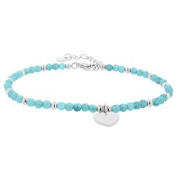 Adelia&acute;s Kettenanh&auml;nger ADELIA&acute;S "Damen Anh&auml;nger &ndash; Herzanh&auml;nger aus Edelstahl mit Perle", silber, Schmuckanh&auml;nger, Damen, Edelstahl, Kettenanh&auml;nger, Ein stilvolles Geschenk f&uuml;r besondere Momente