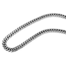 Adelia&acute;s Kette ohne Anh&auml;nger ADELIA&acute;S "Unisex Halskette &ndash; Panzerkette aus Edelstahl 70 cm", silber, Halsketten, Damen, 70cm, Edelstahl, Zum Verschenken &ndash; ideal zum einfach so