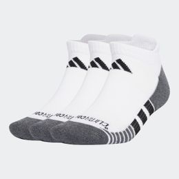 Funktionssocken adidas Performance "PRF CC C LOW 3P", Damen, Gr. S (37/39), schwarz-wei&szlig; (wei&szlig;, schwarz), Obermaterial: 55% Polyester, 42% Baumwolle, 2% Elasthan, 1% sonstige Fasern, Socken