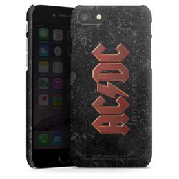 DeinDesign iPhone SE (2020) Handy Premium Case Smartphone Handyh&uuml;lle Schutzh&uuml;lle matt Acdc Logo Merchandise Premium Case