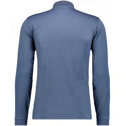 Poloshirt Ragman, Herren, Gr. S, blau (marineblau), Piqu&eacute;, 70% Baumwolle 30% Polyester, regular fit, Shirts