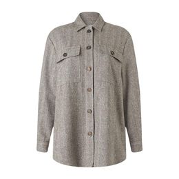 Strickjacke Maerz Muenchen "Maerz Muenchen 114001 Strickjacke Damen Bekleidung", Damen, Gr. 38, dunkelbraun, 32% Wolle, 26% Baumwolle, 26% Seide, 14% Polyamid, 2% Andere, Strickjacken Strickjacke
