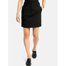 Midirock LIBERT&Eacute; ESSENTIEL "Libert&eacute; Essentiel Skirt FREDE", Damen, Gr. S, schwarz, Obermaterial: 92% Polyester, 8% Elasthan, R&ouml;cke