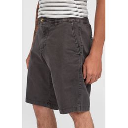 O`Neill Chinoshorts O'NEILL "ESSENTIALS CHINO SHORTS", Herren, Gr. 34M, N-Gr, grau (raven), Obermaterial: 98% Baumwolle, 2% Elasthan, Hosen Chinoshorts