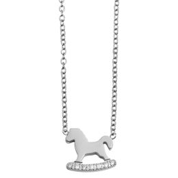Adelia&acute;s Kette ohne Anh&auml;nger ADELIA&acute;S "Kinder Halskette mit Anh&auml;nger &ndash; aus Edelstahl", silber, Halsketten, M&auml;dchen, 48cm, Edelstahl, Ideal als Geschenk zum Jubil&auml;um