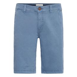 Chinoshorts Blend "Chinoshorts BHMason", Herren, Gr. S, N-Gr, blau (copen blau), Obermaterial: 97% Baumwolle CO. 3% Elasthan EL., Hosen Chinoshorts