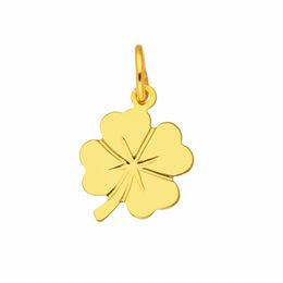 Adelia&acute;s Kettenanh&auml;nger ADELIA&acute;S "333 Gold Anh&auml;nger Kleeblatt", gold, Schmuckanh&auml;nger, Damen, Gold, Kettenanh&auml;nger, 333 Gold Goldschmuck f&uuml;r Damen