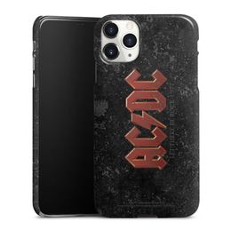 DeinDesign iPhone 11 Pro Max Handy Premium Case Smartphone Handyh&uuml;lle Schutzh&uuml;lle gl&auml;nzend Acdc Logo Merchandise Premium Case