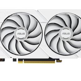 ASUS Grafikkarte "DUAL-RX9060XT-16G-WHITE", wei&szlig; (ohne farbbezeichnung), Grafikkarten