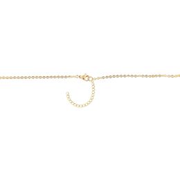 Adelia&acute;s Kette ohne Anh&auml;nger ADELIA&acute;S "Damen Halskette &ndash; Ankerkette Medaillon aus Edelstahl 43 cm", gold, Halsketten, Damen, 43cm, Edelstahl, Ein stilvolles Geschenk f&uuml;r besondere Momente