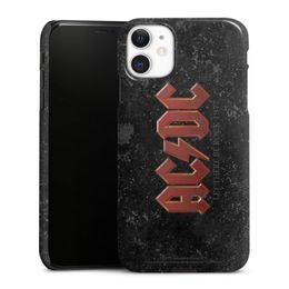 DeinDesign iPhone 11 Handy Premium Case Smartphone Handyh&uuml;lle Schutzh&uuml;lle gl&auml;nzend Acdc Logo Merchandise Premium Case