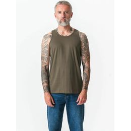Kurzarmhemd TEESHOPPEN "TEESHOPPEN Top Basic Tanktop", Herren, Gr. XXL, Normalgr&ouml;&szlig;en, gr&uuml;n, Obermaterial: 100% Baumwolle, Hemden