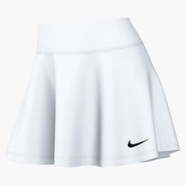 Tennisrock Nike "W NK ONE DF HR SKIRT CPSL SPD", Damen, Gr. L, wei&szlig;, schwarz, Obermaterial: 80% Polyester, 20% Elasthan, R&ouml;cke