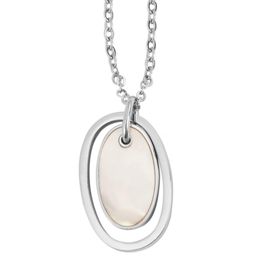 Adelia&acute;s Kette mit Anh&auml;nger ADELIA&acute;S "Damen Edelstahl Halskette mit Anh&auml;nger unbekannt cm", silber, Halsketten, Damen, unbekannt, Edelstahl