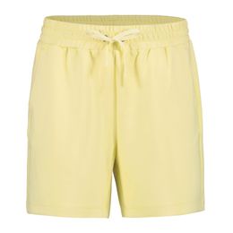 Trainingsshorts Rukka "Rukka Shorts Ylotyn", Damen, Gr. 36, EURO-Gr&ouml;&szlig;en, pastelgelb, Stoff, 53% Modal, 38% Polyester, 9% Elasthan, Hosen