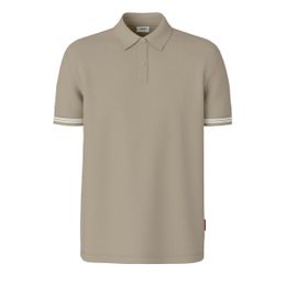 JOOP! Poloshirt JOOP JEANS "Phillius", Herren, Gr. L, open braun, Jersey, Obermaterial: 100% Baumwolle, unifarben, normal, B&uuml;ndchen, Shirts