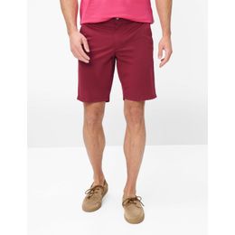 Bermudas Brax "Style BOZEN", Herren, Gr. 30, Normalgr&ouml;&szlig;en, dunkelrot, Web, 78% Baumwolle, 19% Lyocell, 3% Elasthan, Hosen Bermudas
