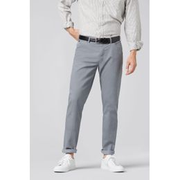 Chinos MEYER "Chicago 1-5046", Herren, Gr. 36, L&auml;nge 30, grau, 97% Baumwolle, 3% Elasthan, unifarben, regular fit lang, Hosen, mit Diagonaltaschen