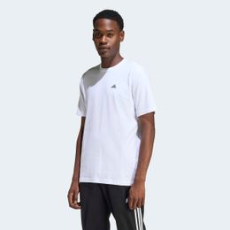 T-Shirt adidas Sportswear "M C ICON TEE", Herren, Gr. L, wei&szlig;, Obermaterial: 100% Baumwolle, normal, Rundhals, Shirts T-Shirt