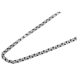 Adelia&acute;s Kette ohne Anh&auml;nger ADELIA&acute;S "Unisex Halskette &ndash; Ankerkette aus Edelstahl 50 cm", silber, Halsketten, Herren, 50cm, Edelstahl, Zum Verschenken &ndash; ideal zum Geburtstag