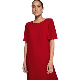 Jerseykleid Zero "Damen kurzarm", Damen, Gr. 34, Normalgr&ouml;&szlig;en, candy rot, Jersey, Obermaterial: 3% Elasthan, 97% Polyester, kurz, V-Ausschnitt, Kleider Jerseykleid, Material.