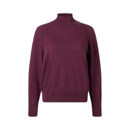 Strickpullover Maerz Muenchen "Maerz Muenchen 315600 Strickpullover Damen Bekleidung", Damen, Gr. 38, lila (bordeaux), 100% Wolle, Pullover Strickpullover