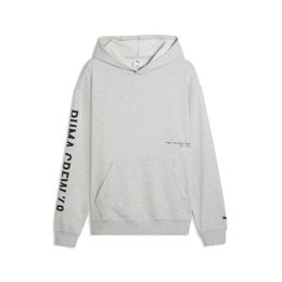 Sweatshirt Puma "Graphics Training Hoodie Herren", Herren, Gr. L, light gray heather, Obermaterial: 30% Polyester, 70% Baumwolle. Rippe: 3% Elasthan, 97% Baumwolle, normal, Sweatshirts Sweatshirt