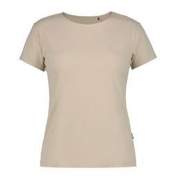 Trainingsshirt Rukka "Rukka T-shirt Mankala", Damen, Gr. 36, beige (kitt), Stoff, 80% Polyamid, 20% Elasthan, normal, Shirts