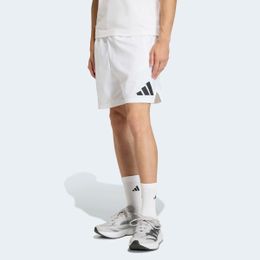Shorts adidas Sportswear "M Z.N.E. WV SHO", Herren, Gr. S, N-Gr, wei&szlig;, normal, gr., Obermaterial: 85% Polyamid, 15% Elasthan, Hosen Shorts