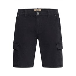 Cargojeans Blend "Cargoshorts BHBlizzard", Herren, Gr. L, N-Gr, schwarz, Obermaterial: 74% Baumwolle CO. 24% Polyester PES. 2% Elasthan EL., Jeans