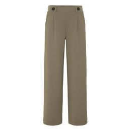 Loungehose oxmo "Loungehose OXTayra", Damen, Gr. XS, N-Gr, braun (bungee cord), Obermaterial: 95% Polyester PES. 5% Elasthan EL., Hosen Loungehose