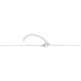 Adelia&acute;s Kette ohne Anh&auml;nger ADELIA&acute;S "Damen Halskette &ndash; Herz aus Edelstahl mit Zirkonia 42+5", silber, Halsketten, Damen, 47cm, Edelstahl, Ein stilvolles Geschenk f&uuml;r besondere Momente