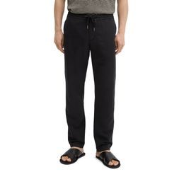 Marc O'Polo MARC O'POLO Herren Chinohose "aus Lyocell-Leinen-Mix"schwarz, Gr. 33, unifarben, Obermaterial: 47% Lyocell, 37% Leinen, 16% Baumwolle, Hosen