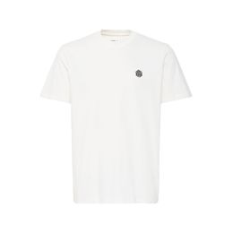 Rundhalsshirt Blend "Rundhalsshirt BHJuma", Herren, Gr. XL, wei&szlig; (snow wei&szlig;), Obermaterial: 100% Baumwolle CO., Shirts Rundhalsshirt