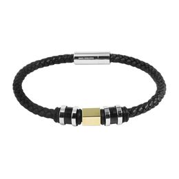 Adelia&acute;s Armband ADELIA&acute;S "Unisex Armband &ndash; Lederarmband aus Leder 21,5 cm", schwarz, Armb&auml;nder, Damen, 22cm, Leder, Armband, Ideal zum Verschenken &ndash; schlicht und stilvoll