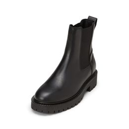 Marc O'Polo Chelseaboots MARC O'POLO "aus edlem Rindleder", Damen, Gr. 38, schwarz (m990), Obermaterial: 100% Leder (Rind), unifarben, Schuhe Chelseaboots