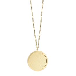 Adelia&acute;s Kette mit Anh&auml;nger ADELIA&acute;S "Unisex Edelstahl Halskette mit Anh&auml;nger", gold, Halsketten, Damen, unbekannt, Edelstahl