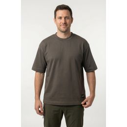 Oversize-Shirt CMP, Herren, Gr. M, olive, Obermaterial: 60% Baumwolle, 40% Polyester, Shirts, Oversize-Schnitt, sportlicher Stil, f&uuml;r Sportmode und Outdoormode