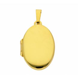 Adelia&acute;s Kettenanh&auml;nger ADELIA&acute;S "Damen Goldschmuck 585 Gold Medaillon Anh&auml;nger", gold, Schmuckanh&auml;nger, Damen, Gold, Kettenanh&auml;nger, 585 Gold Goldschmuck f&uuml;r Damen