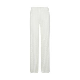 Chinohose Levete Room "Levete Room Trousers LR-LAICA 3", Damen, Gr. L, Normalgr&ouml;&szlig;en, l101, star wei&szlig;, Obermaterial: 99% Polyester, 1% Elasthan, Hosen Chinohose
