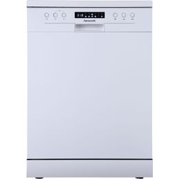 Hanseatic Standgeschirrsp&uuml;ler "HG6085C13J7609D", Energieeffizienz: C (A-G), wei&szlig;, B:59,8cm H:84,5cm, Geschirrsp&uuml;ler, inkl. 3 Jahre Herstellergarantie
