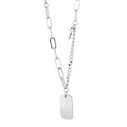 Adelia&acute;s Kette ohne Anh&auml;nger ADELIA&acute;S "Unisex Halskette mit Anh&auml;nger &ndash; aus Edelstahl", silber, Halsketten, Damen, 45cm, Edelstahl, Ein Geschenk, das Freude macht