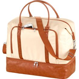Damen Weekender beige, Gr&ouml;&szlig;e 0