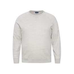 Sweatshirt Blend "Sweatshirt BHAlton Crew Big & Tall", Herren, Gr. 4XL, grau (stone mix), Obermaterial: 60% Baumwolle CO. 40% Polyester PES., Sweatshirts Sweatshirt