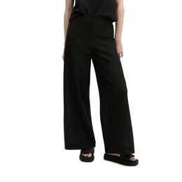 Marc O'Polo Jerseyhose MARC O'POLO "aus Baumwoll-Mix-Jersey", Damen, Gr. S, Normalgr&ouml;&szlig;en, schwarz, Obermaterial: 55% Baumwolle, 45% Polyester, unifarben, slim fit normal, Hosen Jerseyhose