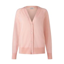 Maerz Muenchen Damen Cardigan "Maerz Muenchen 207600 Cardigan Damen Bekleidung"orange, Gr. 38, 70% Wolle (Merino), 20% Seide, 10% Kaschmir,
