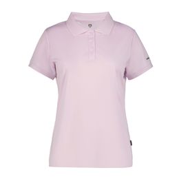 Poloshirt Rukka "Rukka Polo shirt Vestra", Damen, Gr. 36, rosenrot, Stoff, 100% Polyester, normal, Shirts