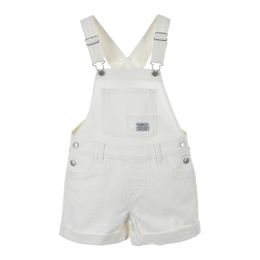 LEVI'S KIDS M&auml;dchen Latzhose, wei&szlig;, Gr. 16, Denim/Jeans, Obermaterial: 98% Baumwolle, 2% Elasthan, Hosen, mit Kn&ouml;pfen an der Taille for GIRLS